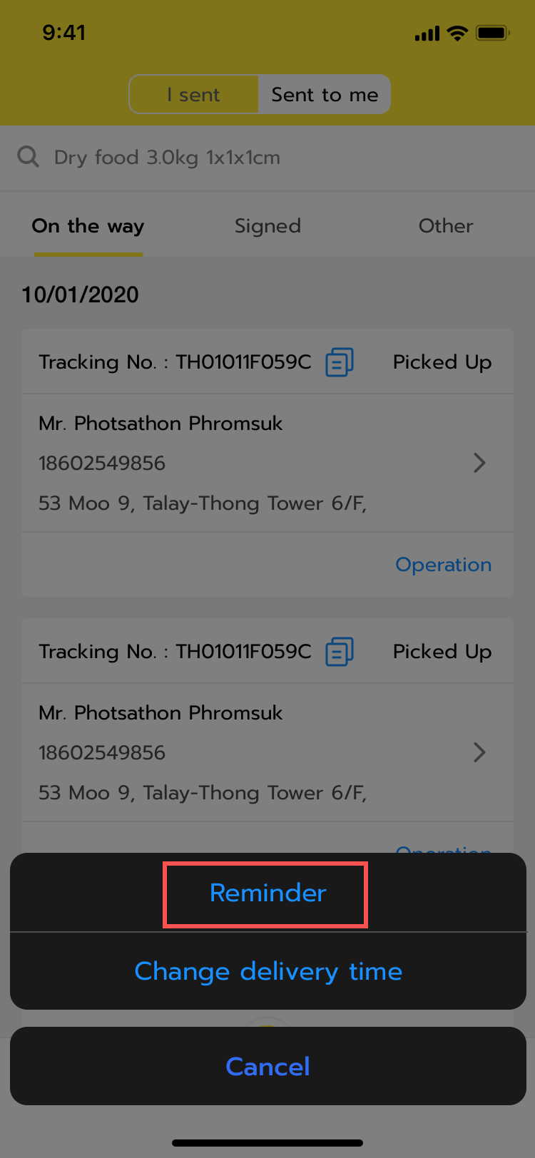 Initiate a Reminder Request | Call Center | Flash Express Malaysia